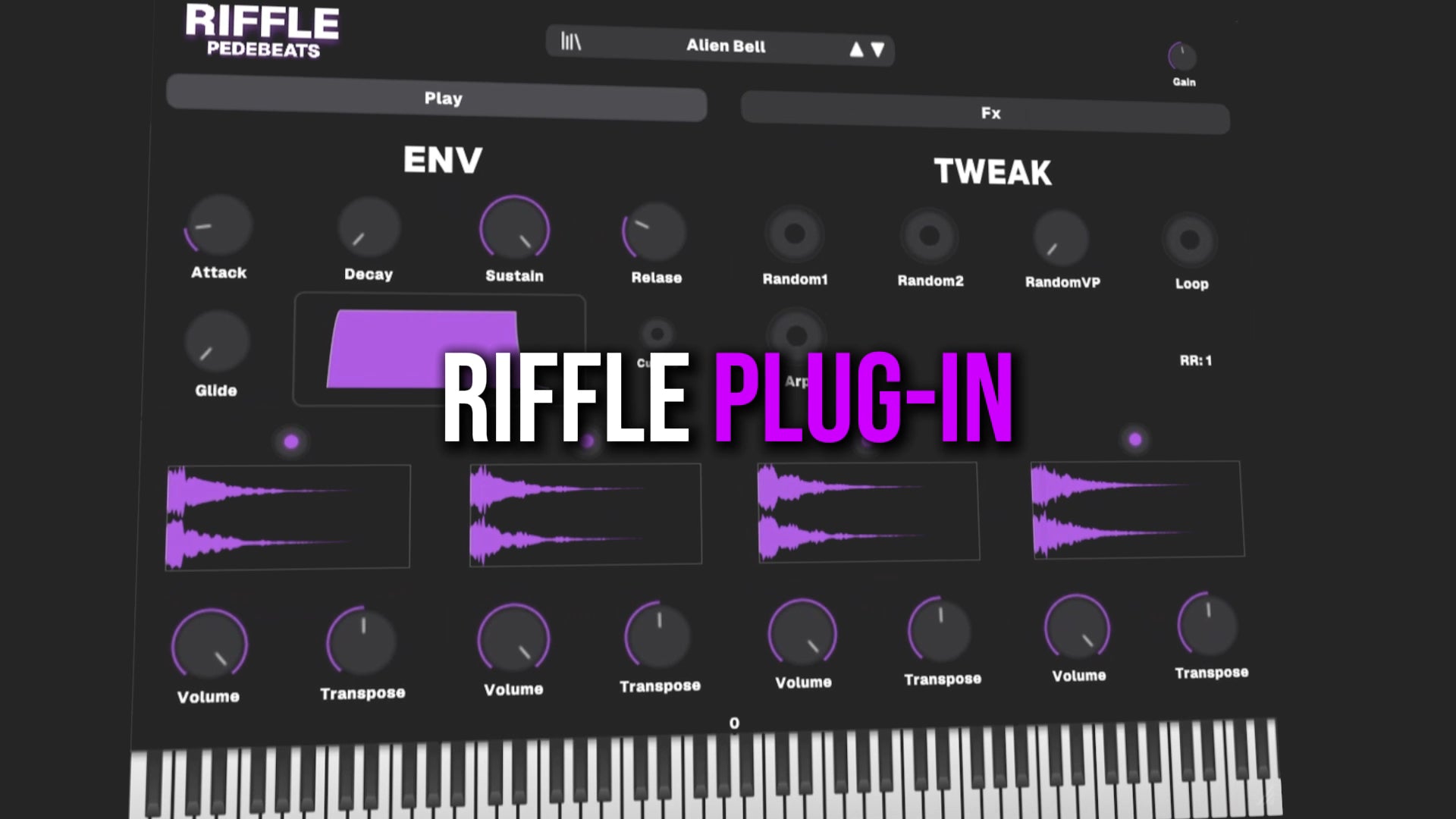 RIFFLE (MULTI-KEY PLUG-IN) – PedeBeats