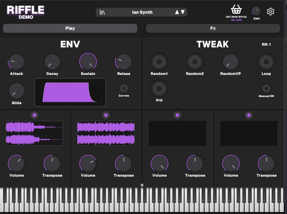 RIFFLE (DEMO PLUG-IN) – PedeBeats